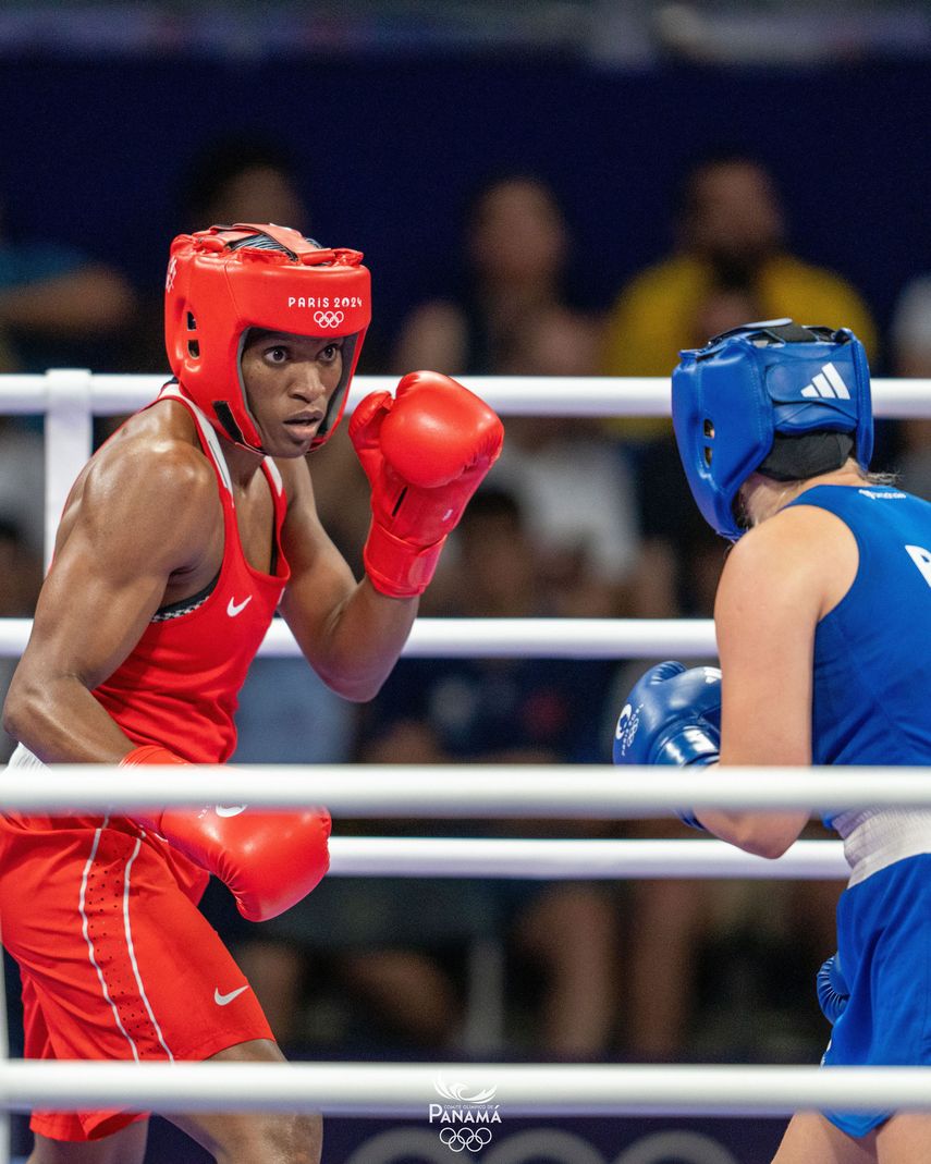 Boxeadora Atheyna Bylon, primera mujer medallista olímpica de Panamá