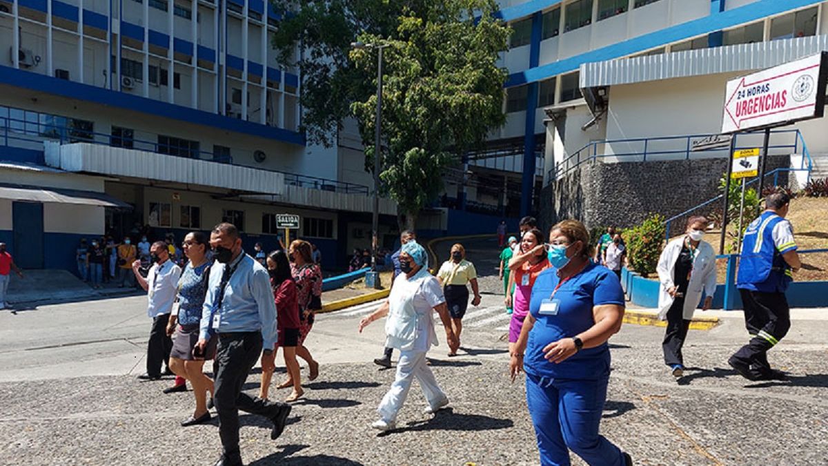 Arnulfo Arias Madrid: realizan simulacro de terremoto