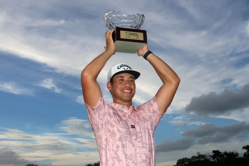 Isaiah Salinda es campeón del Panama Championship de golf