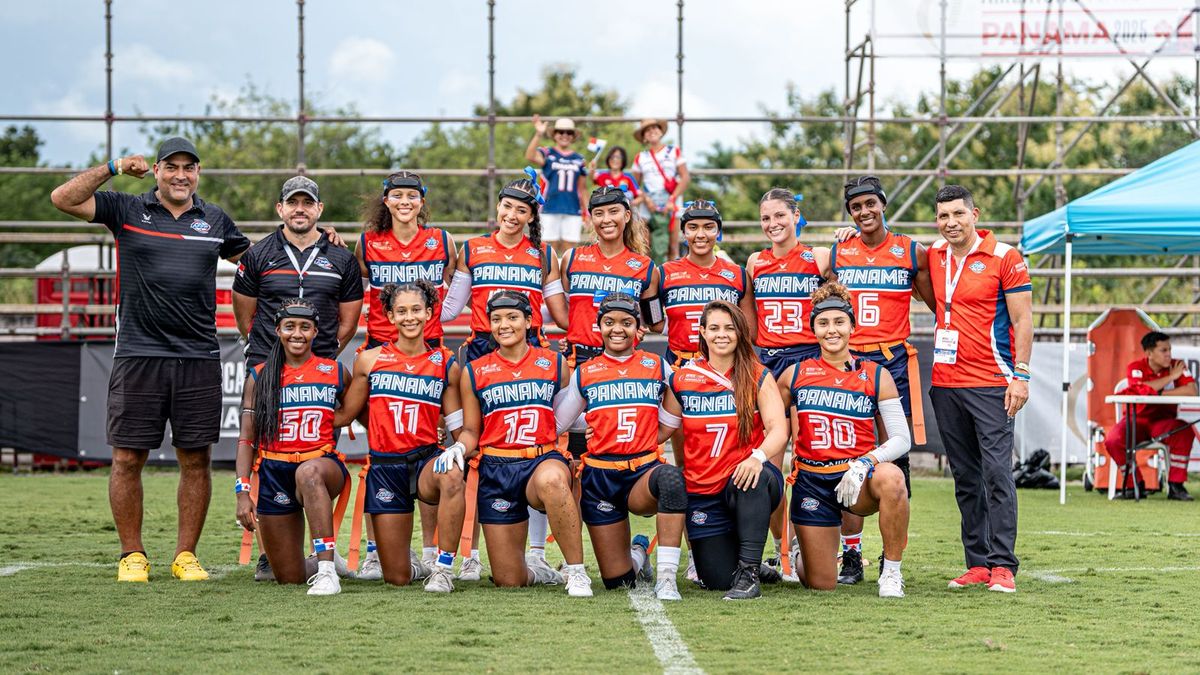 Panamá irá al Mundial de Flag Football, a celebrarse Alemania en 2026