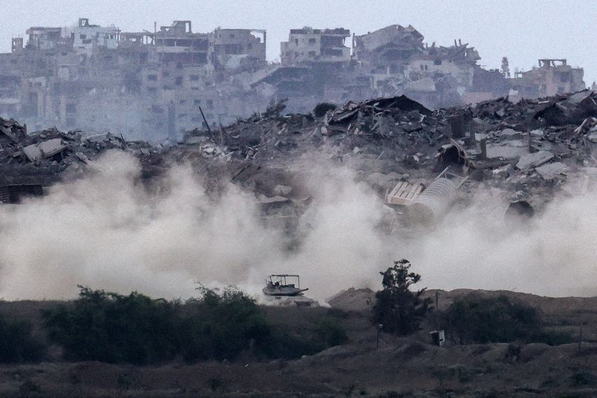 Ejército israelí declara Ciudad de Gaza como zona de combate