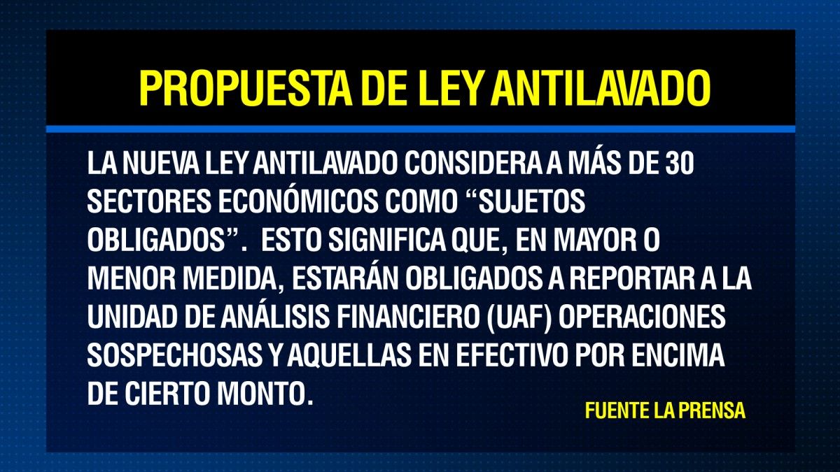 Proyecto De Ley Antilavado No Es Suficiente Se Necesita De Efectividad
