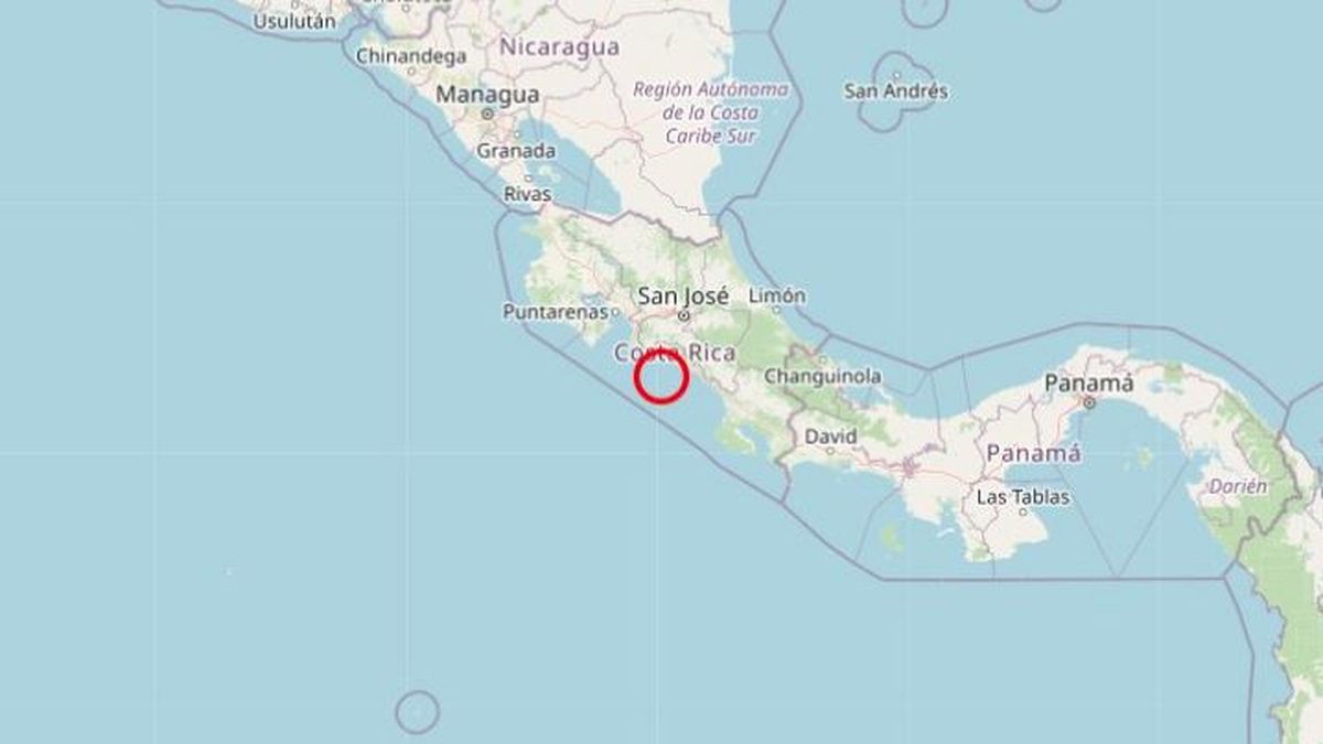 Sismo de 5,9 grados sacude territorio de Costa Rica y Panamá sin dejar ...