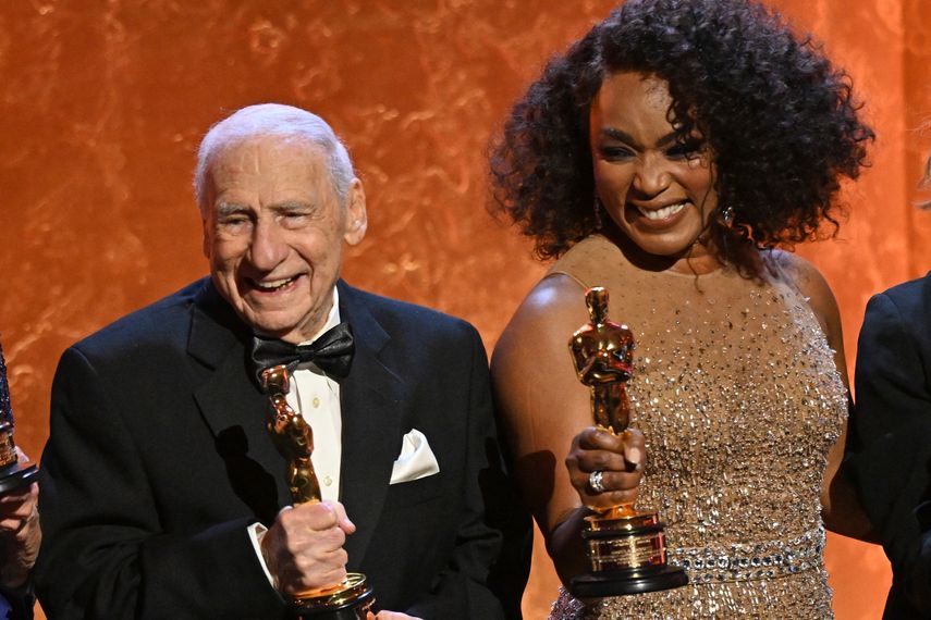 Mel Brooks, maestro de la comedia, recibe Óscar honorífico Mel Brooks, maestro de la comedia, recibe Óscar honorífico