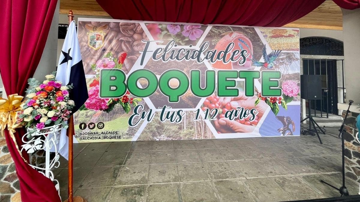 Boquete celebra 112 años de Fundación