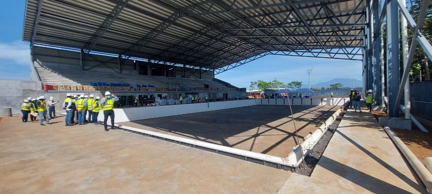 Pandeportes: Instalaciones deportivas avanzan a buen ritmo
