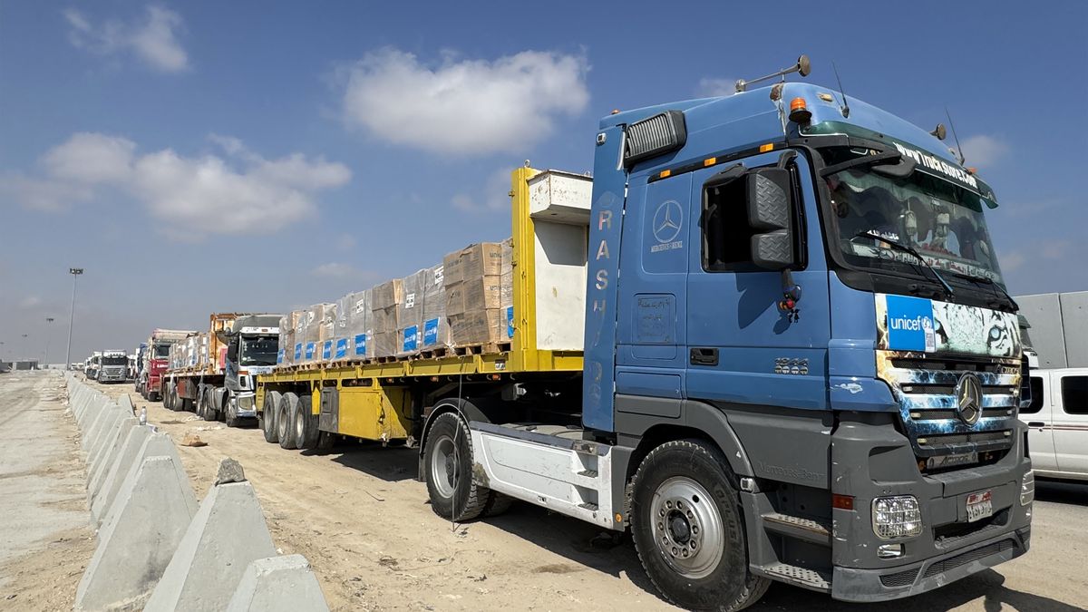 Israel anuncia las primeras entregas de ayuda humanitaria en Gaza