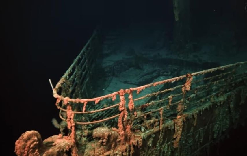 Rms Titánico Bajo El Agua
