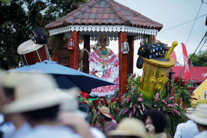 Antón celebró su Festival del Toro Guapo con carretas, polleras y ...