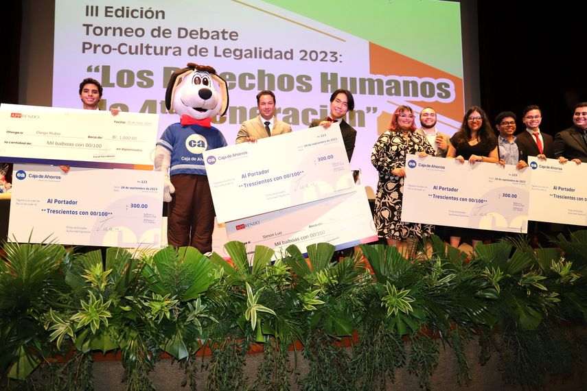 USMA gana III Torneo de Debate Pro-Cultura de Legalidad
