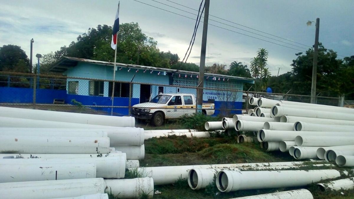 Tolé clama por calles y suministro de agua potable