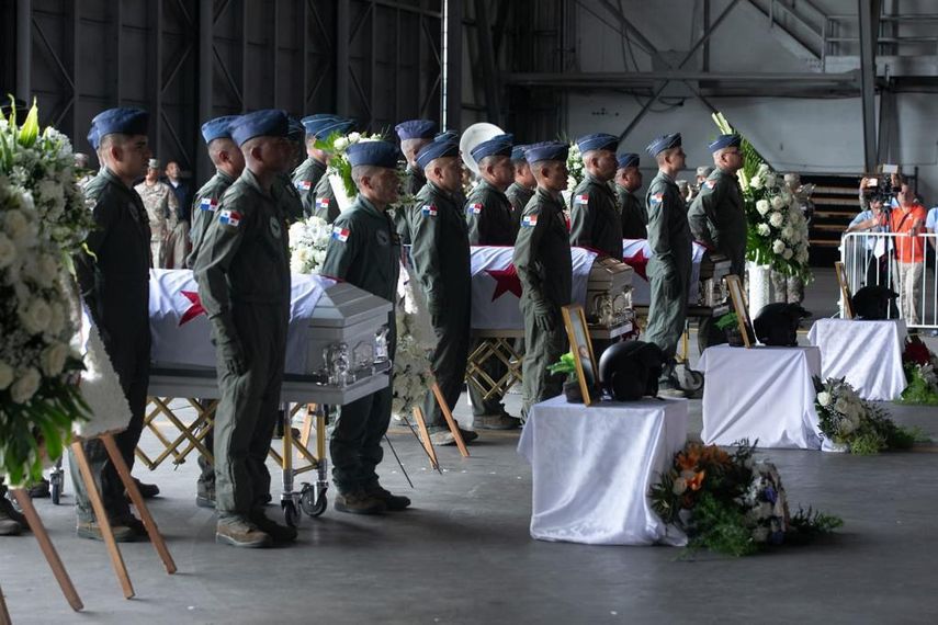 Senan: Despiden a agentes que murieron en Coclesito