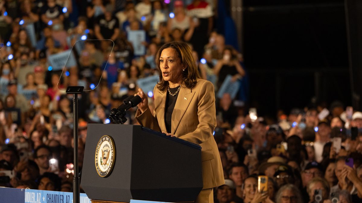 Kamala Harris corteja a los hombres con la promesa de legalizar la ...