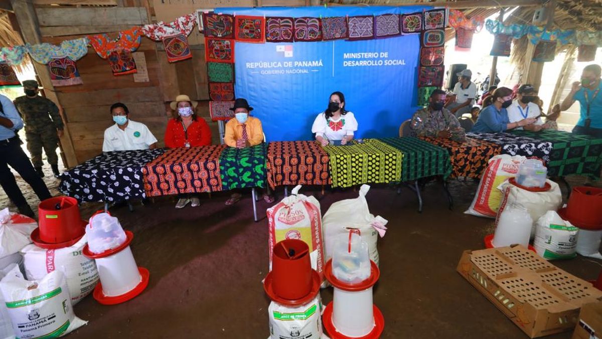 Mides lanza proyecto de granjas en Kuna de Madugandí