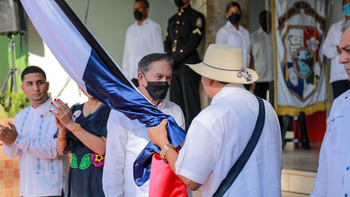 Presidente Nito Cortizo encabeza actos del 28 de noviembre