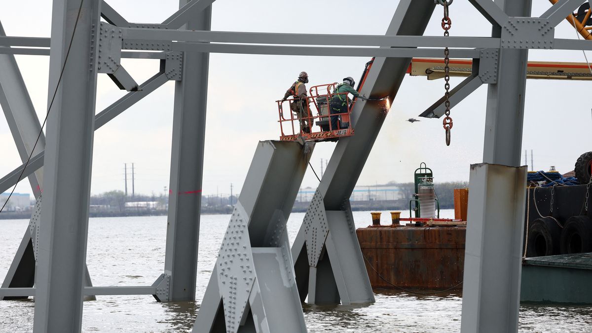 Estados Unidos: Ingenieros prevén reapertura del canal de Baltimore en mayo