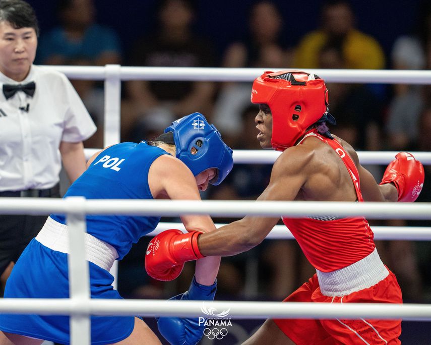 Boxeadora Atheyna Bylon, primera mujer medallista olímpica de Panamá