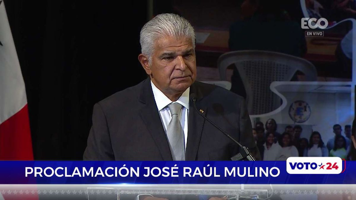 José Raúl Mulino es proclamado oficialmente como presidente electo de Panamá