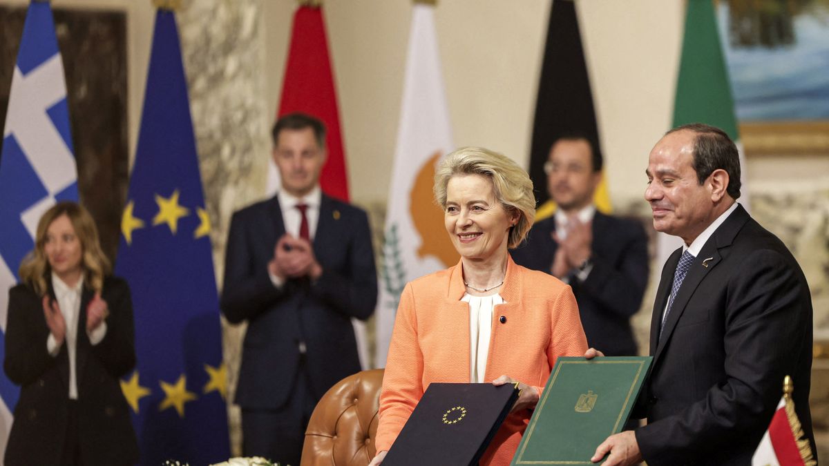 La Unión Europea y Egipto firman acuerdos sobre migración y energía