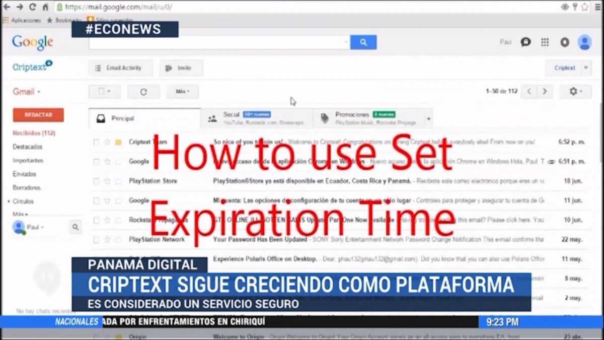 En Panamá Digital: conozca Criptext, la plataforma de correo encriptado