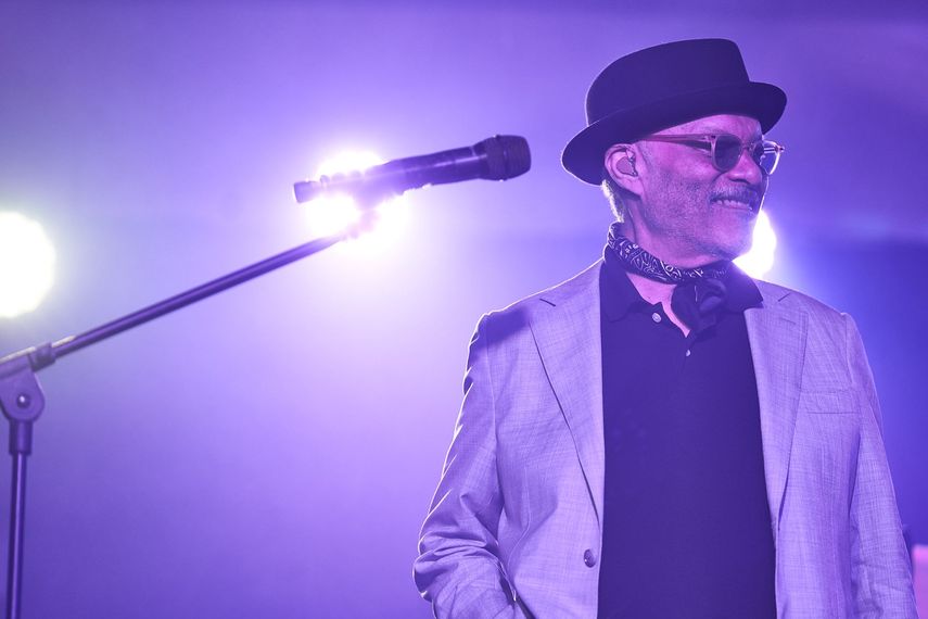 Omar Alfanno deleitó a todos en la gala Stars for children