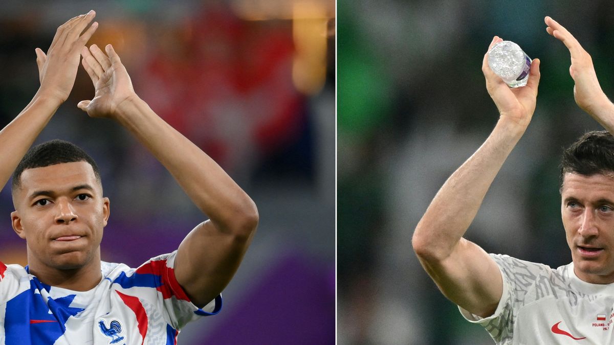 Kylian Mbappé y Robert Lewandowski, duelo de titanes