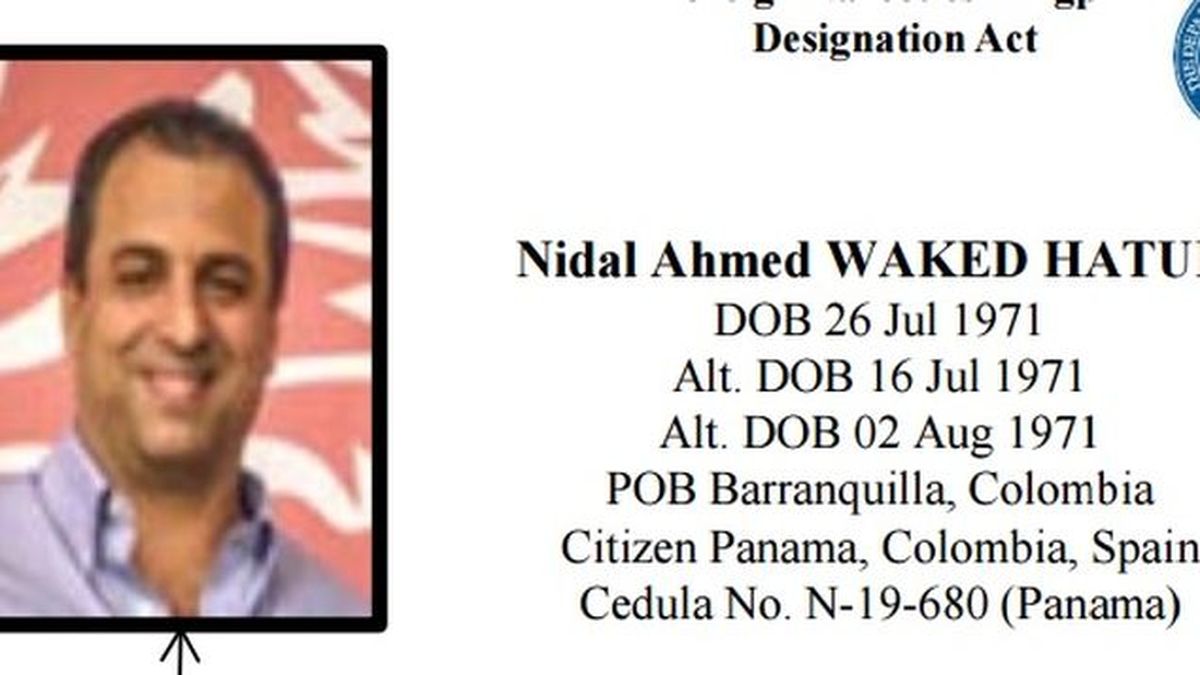 Dea detiene en Bogotá al empresario panameño Nidal Waked