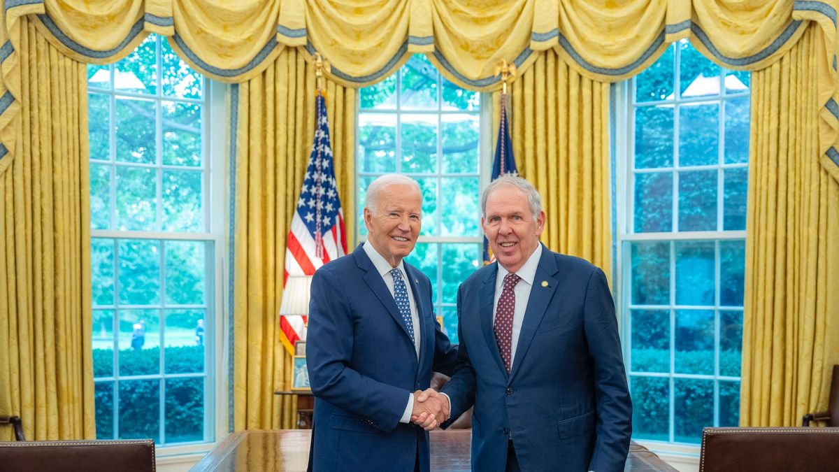 Embajador José Miguel Alemán presenta credenciales al presidente Joe Biden