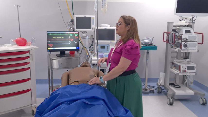 Ciudad de la Salud cuenta con Clark, un robot para simulación de alta gama