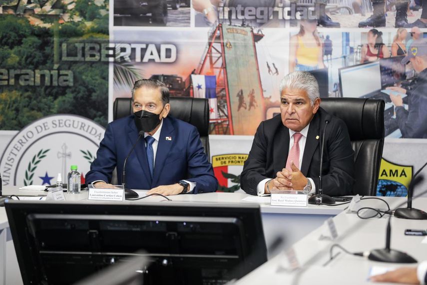 José Raúl Mulino y Cortizo culminan con éxito reunión sobre Seguridad ...