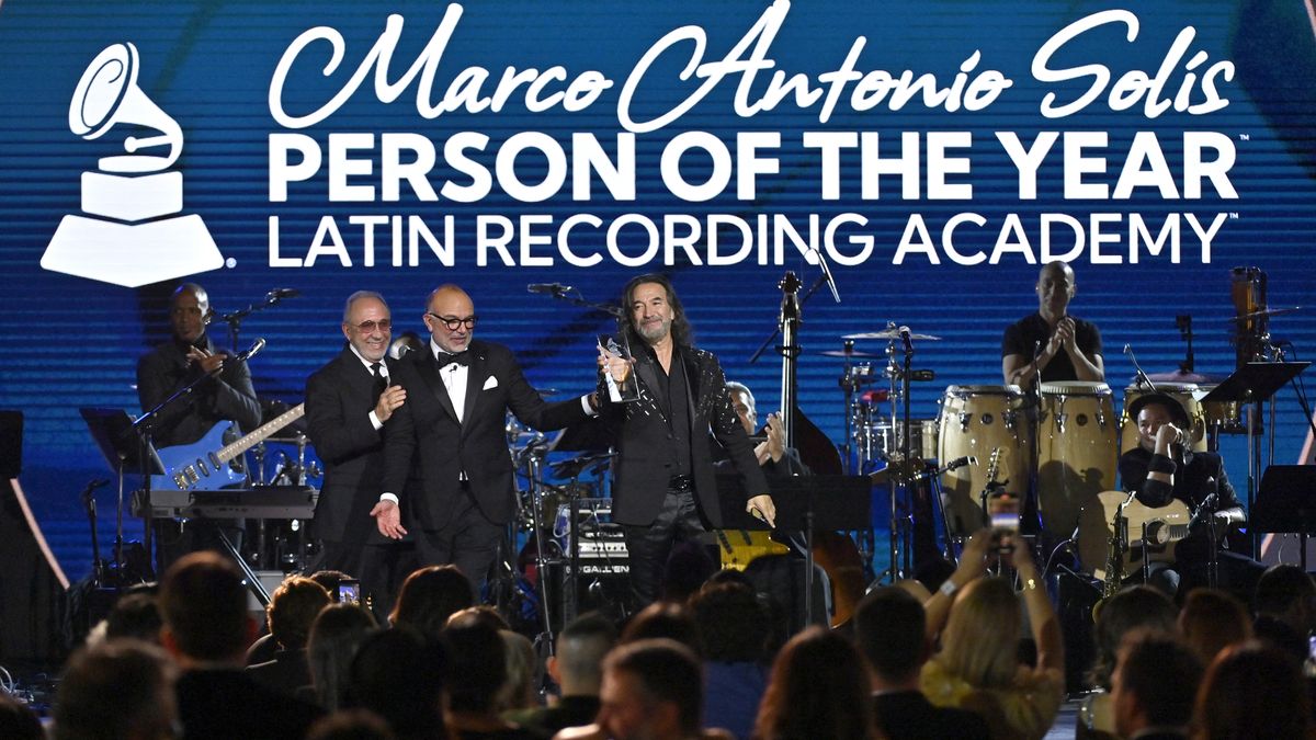 Marco Antonio Solís Persona Del Año En Los Grammy Latino
